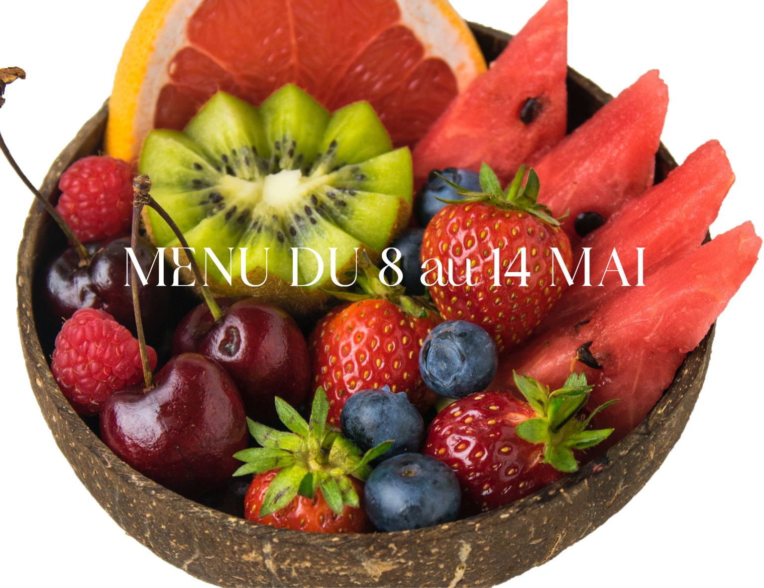 Menu équilibrés du 8 au 14 mai 2023. - Les Menus Services